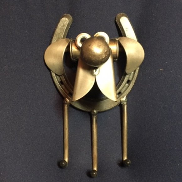 St Croix Forge | Art | Dog Iron Art Sculpture Horseshoe St Croix Forge ...